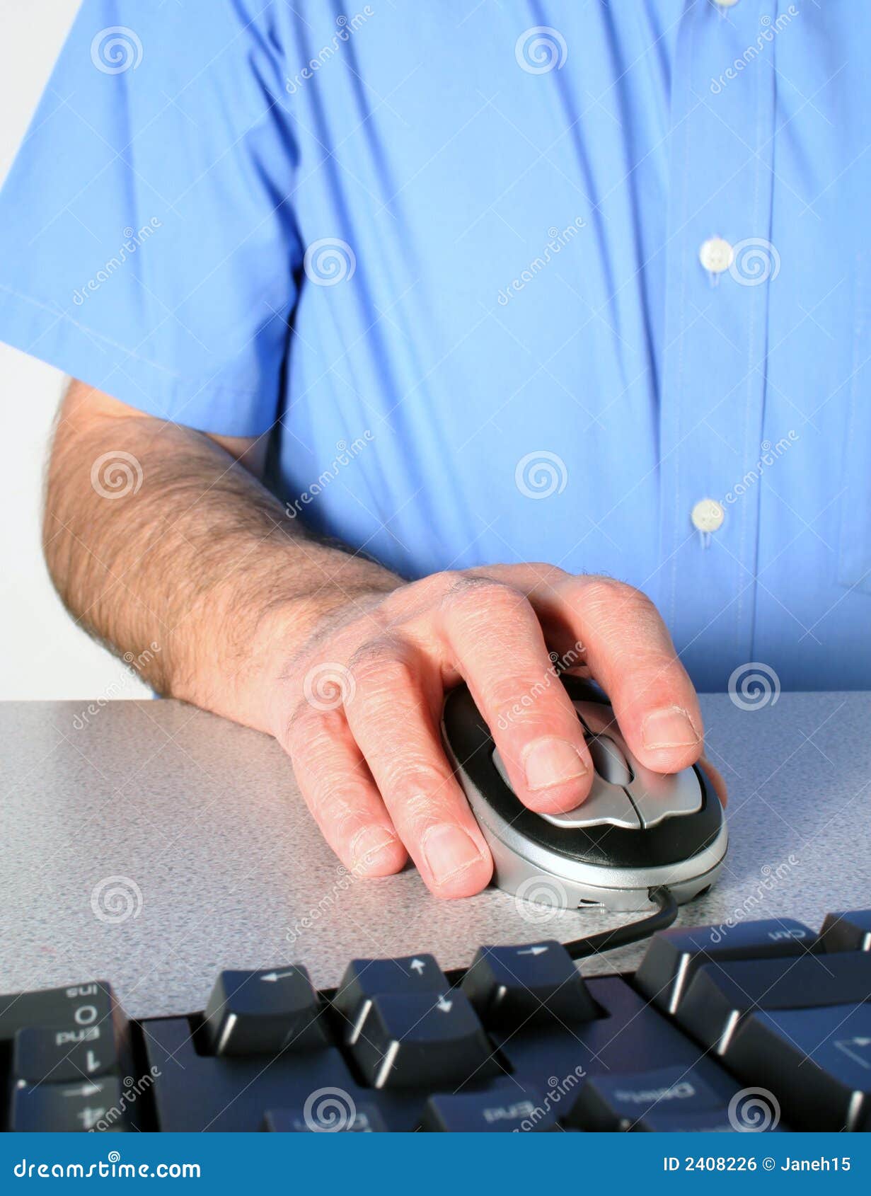 Man using mouse stock photo. Image of commerce, male, finance - 2408226