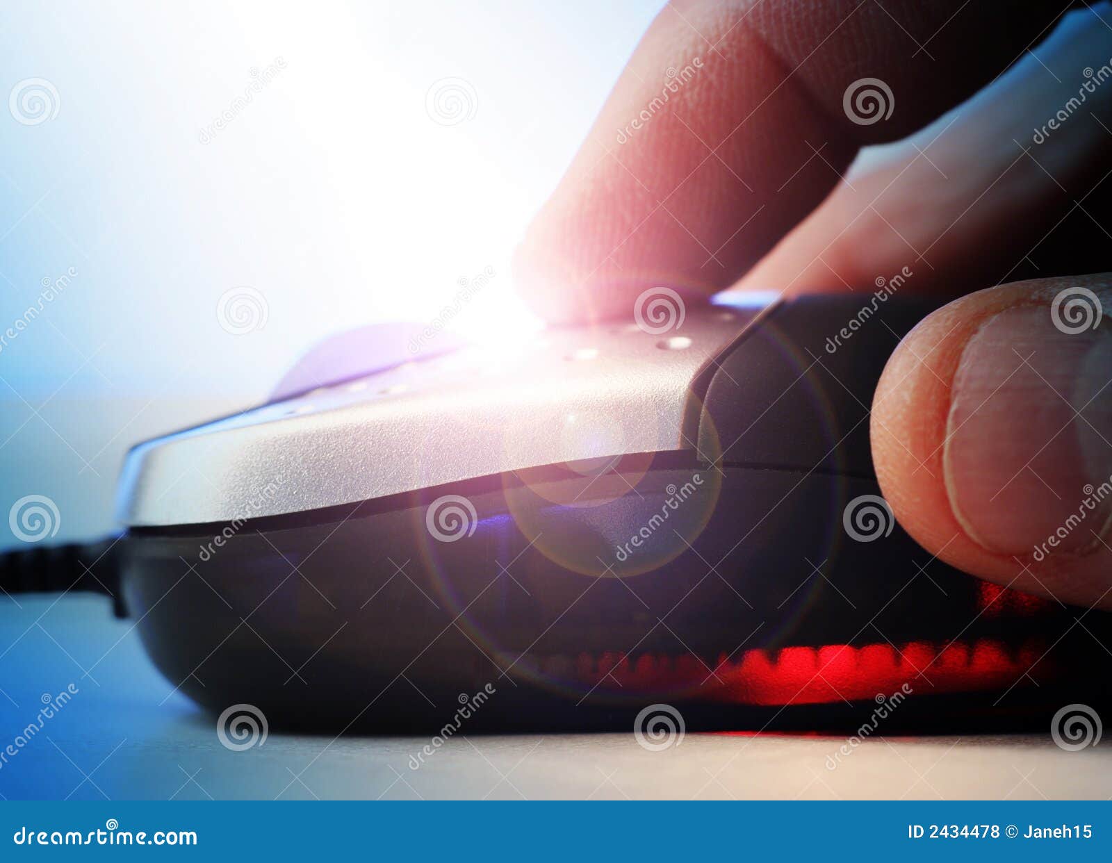 Man using mouse stock photo. Image of colour, effects - 2434478