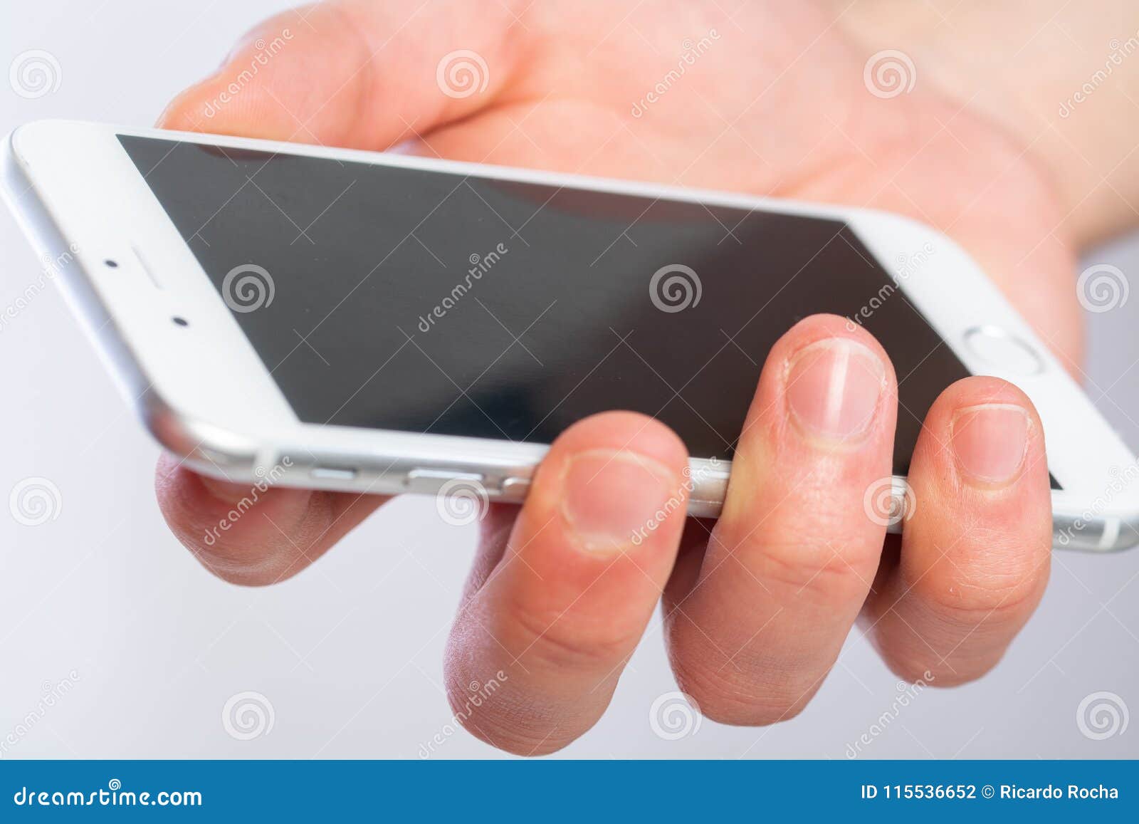 Man using the phone stock photo. Image of texting, message - 115536652