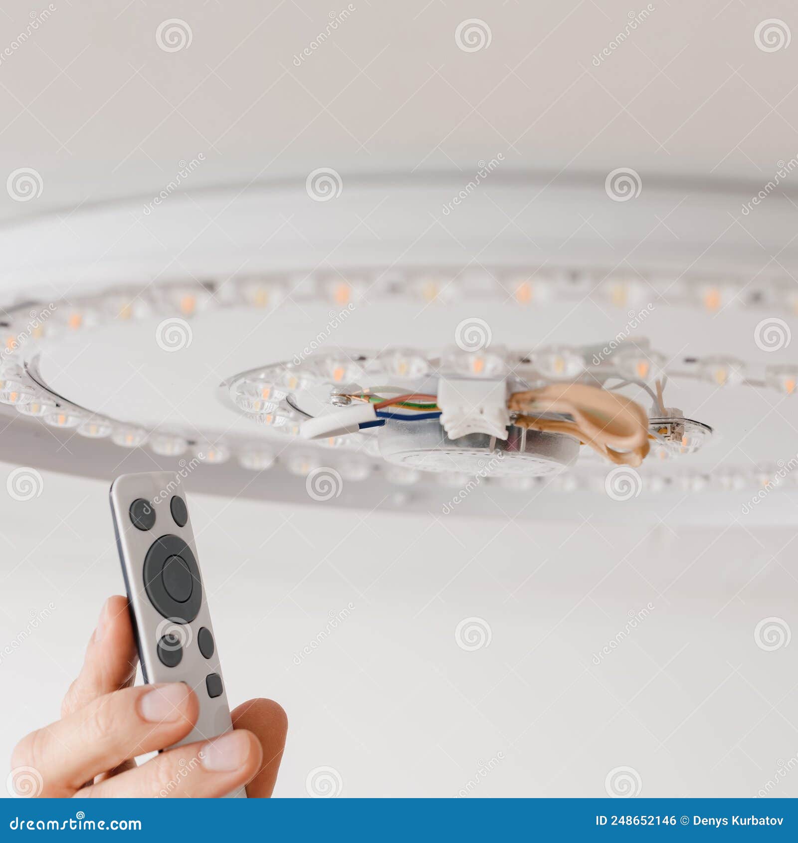 Light control concept stock photo. Image of lamp, interior - 248652146
