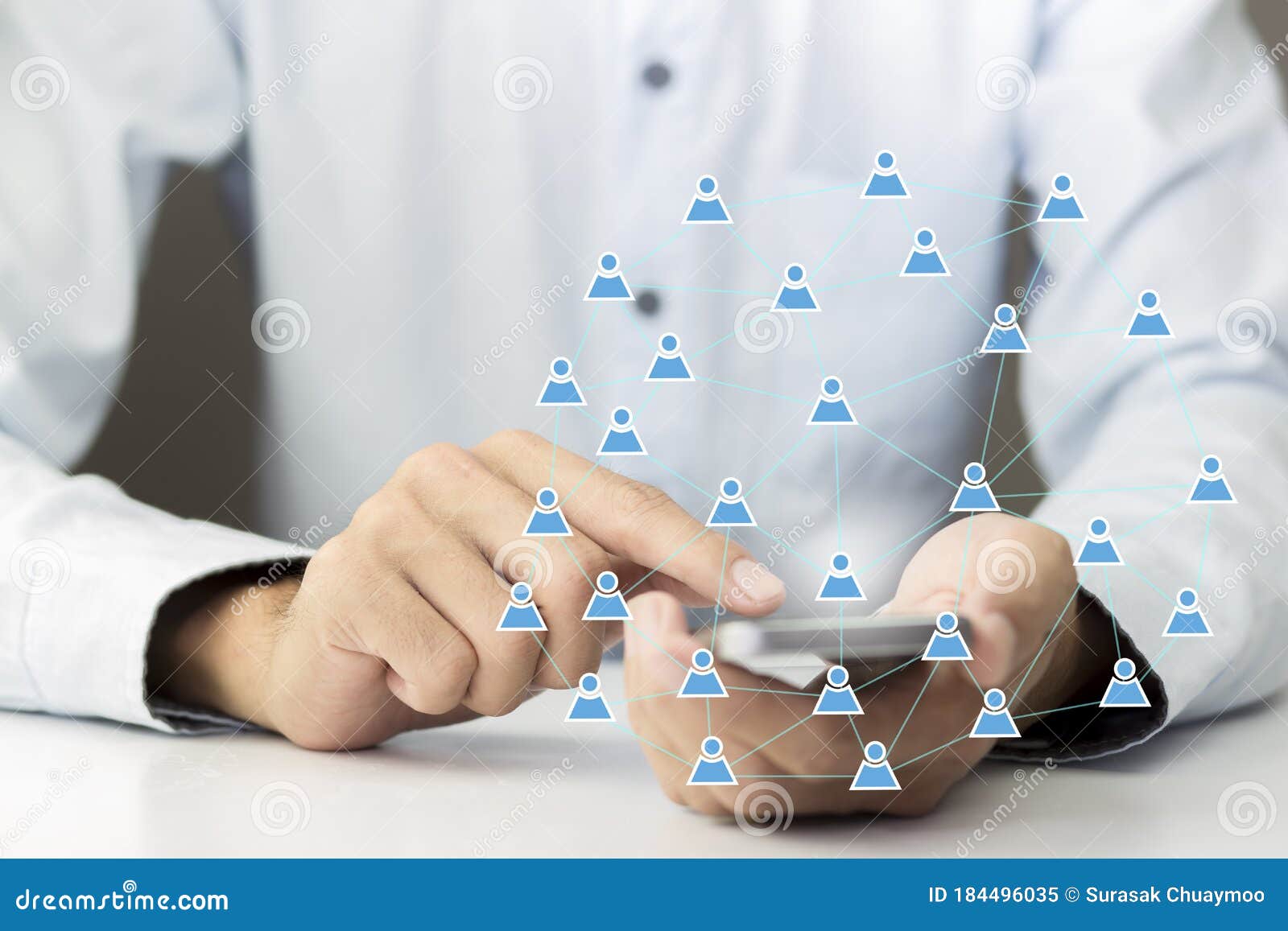 Social Network, Team Work and Community Concept Stock Image - Image of ...