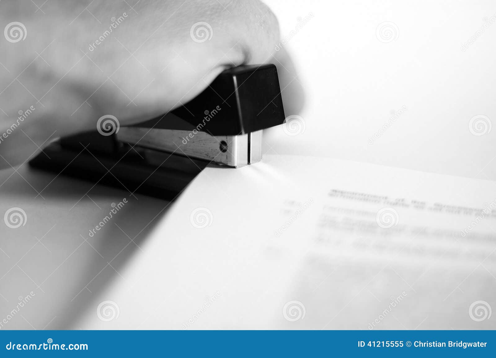 Man using stapler C stock image. Image of document, stapler - 41215555