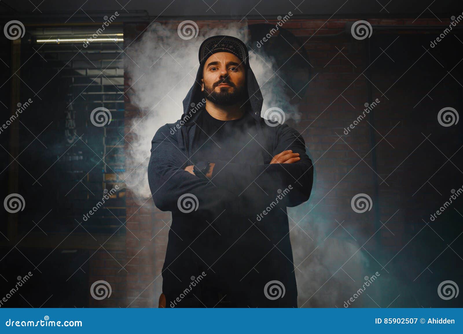 Man Vaping an Electronic Cigarette Stock Image - Image of person ...
