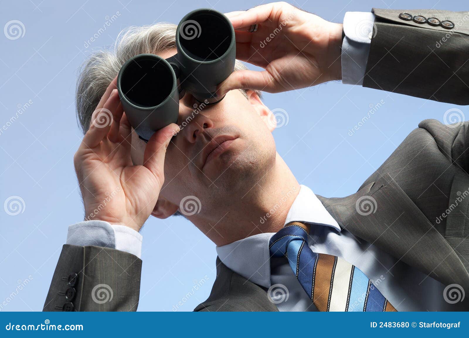 Man of vision stock photo. Image of clerical, employment - 2483680
