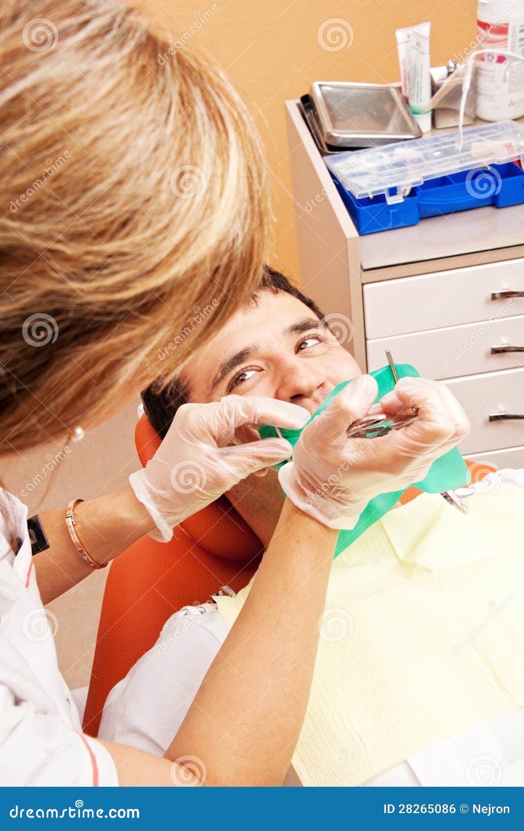 Man visiting dentist stock photo. Image of mouth, health - 28265086