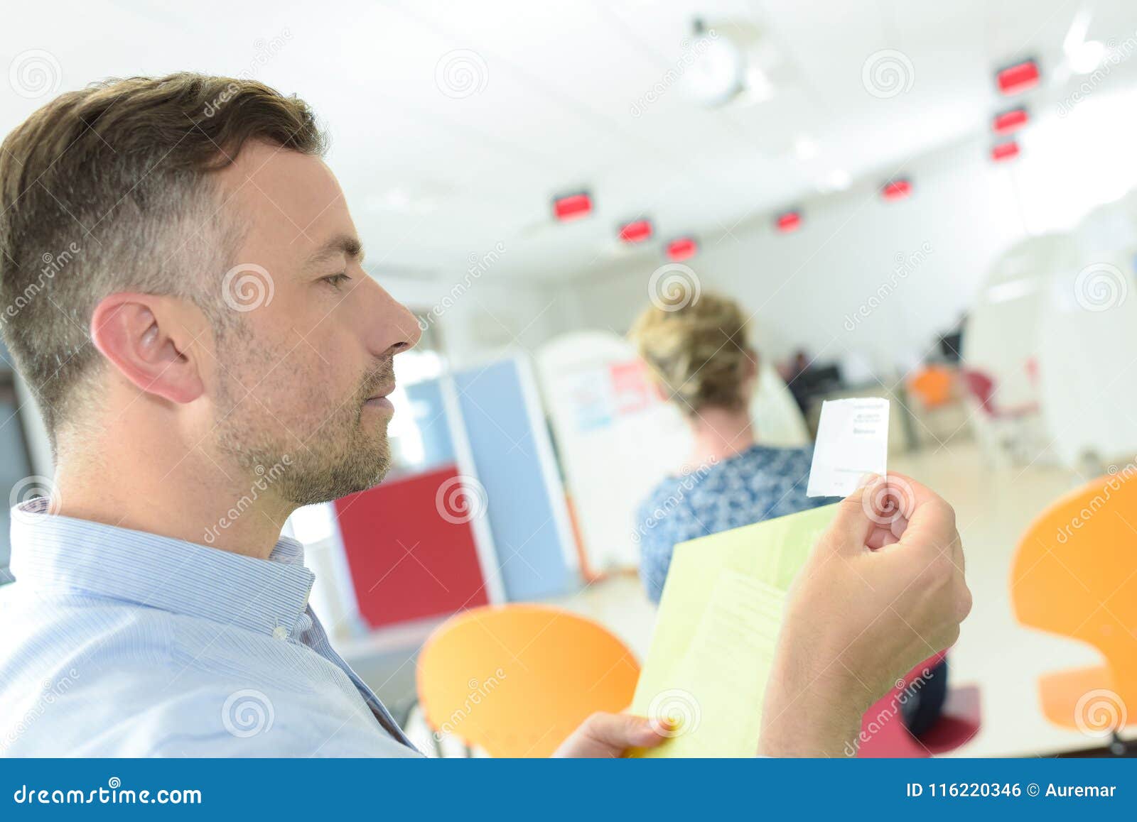Man waiting in line stock photo. Image of career, people - 116220346