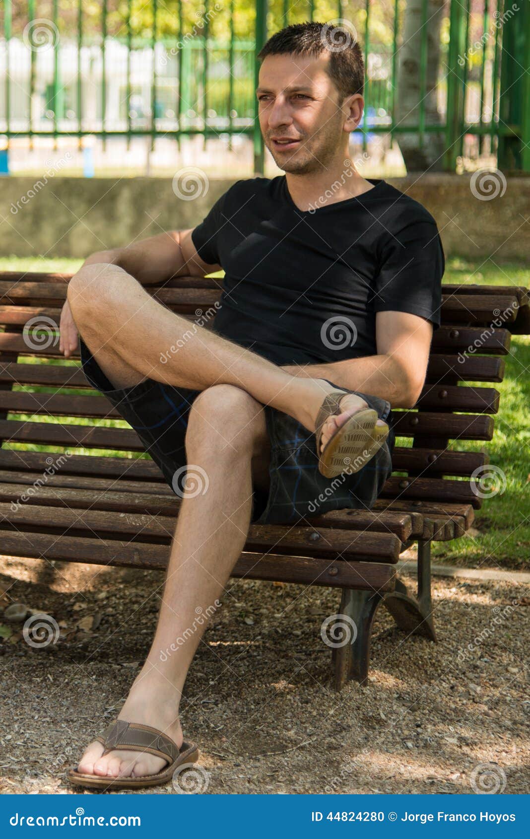 Man waiting stock photo. Image of optimistic, leisure - 44824280
