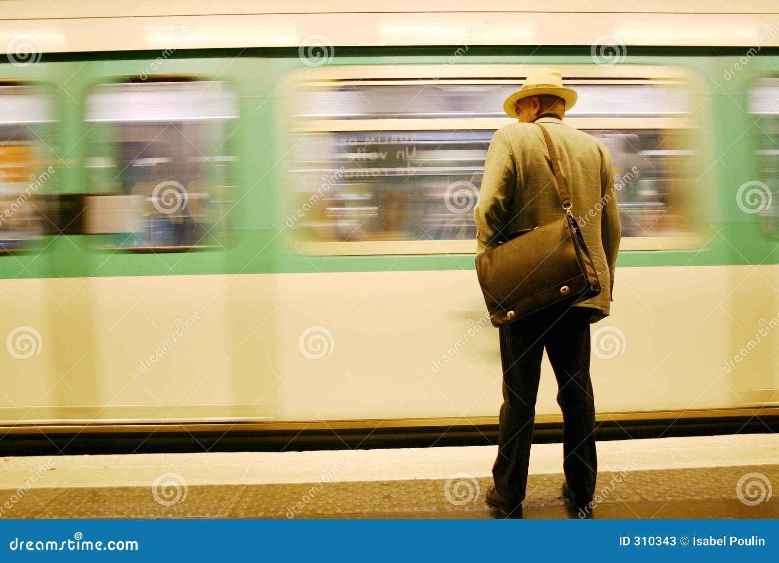 Man waiting for tube stock image. Image of single, alone - 310343