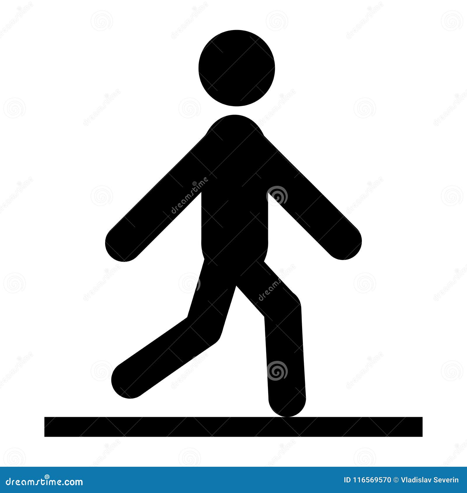 Walking Man Logo