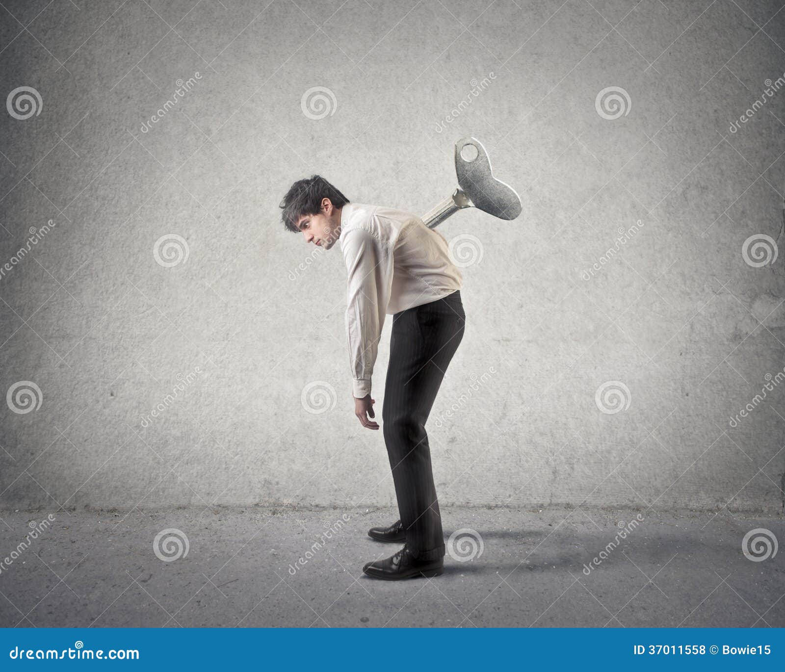 Man walking as a robot stock photo. Image of business - 37011558