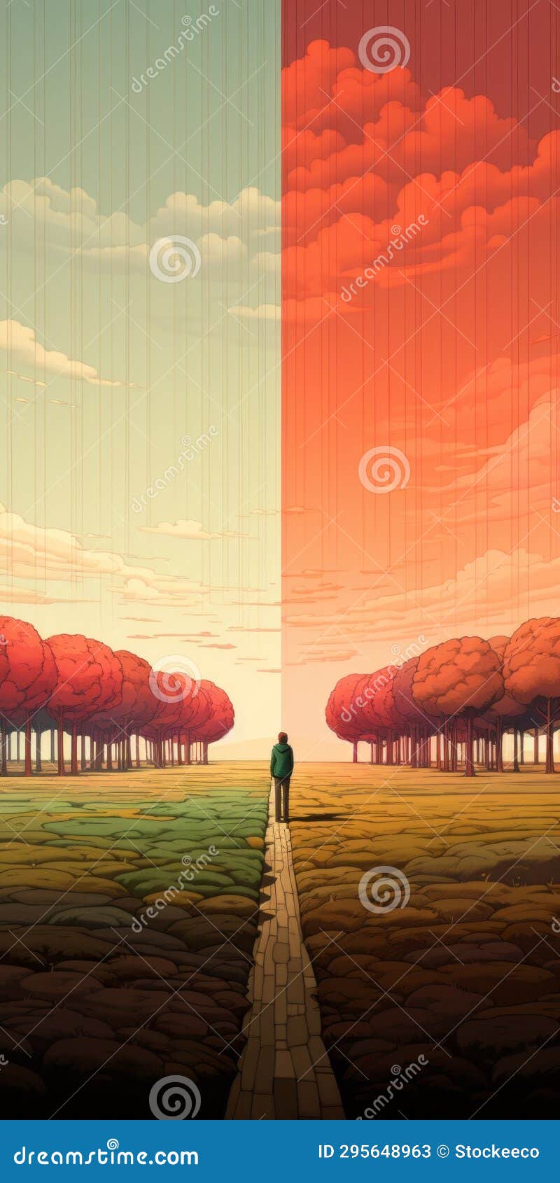 Animated Path To A Forest: A Tranquil Journey Inspired By Masamune ...