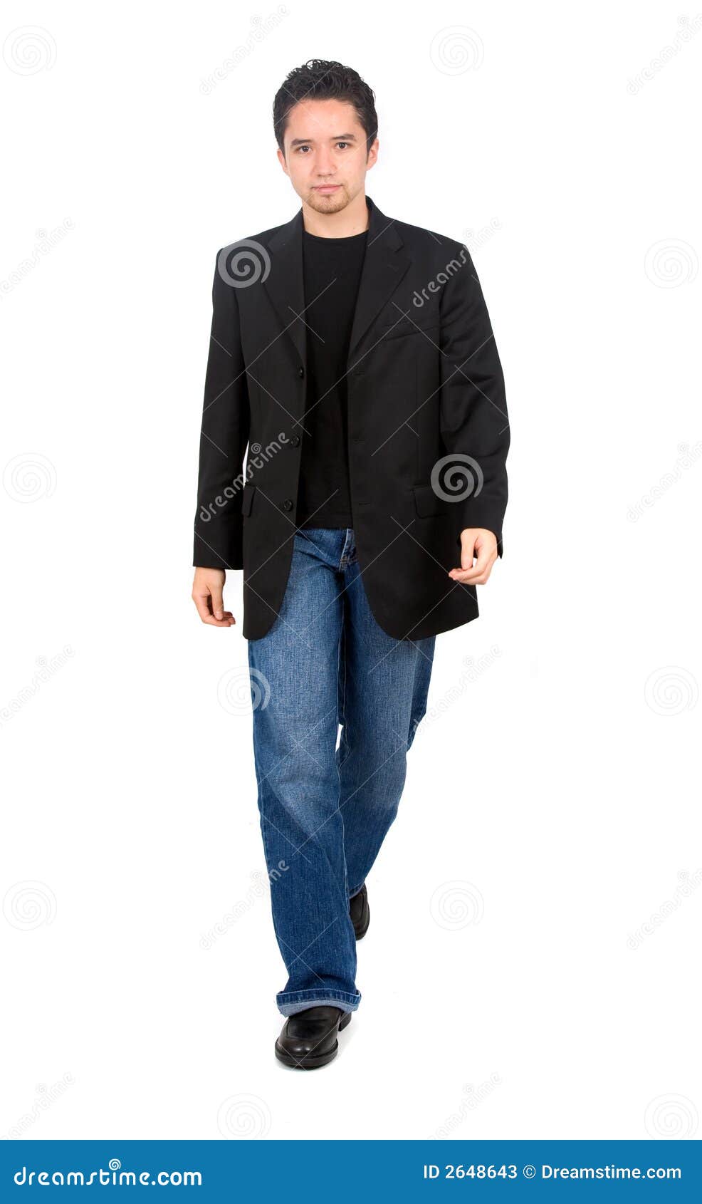 Man walking forward stock image. Image of boss, suit, entrepreneur ...