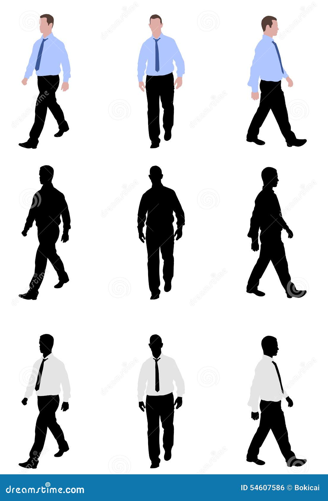 Person Walking Vector