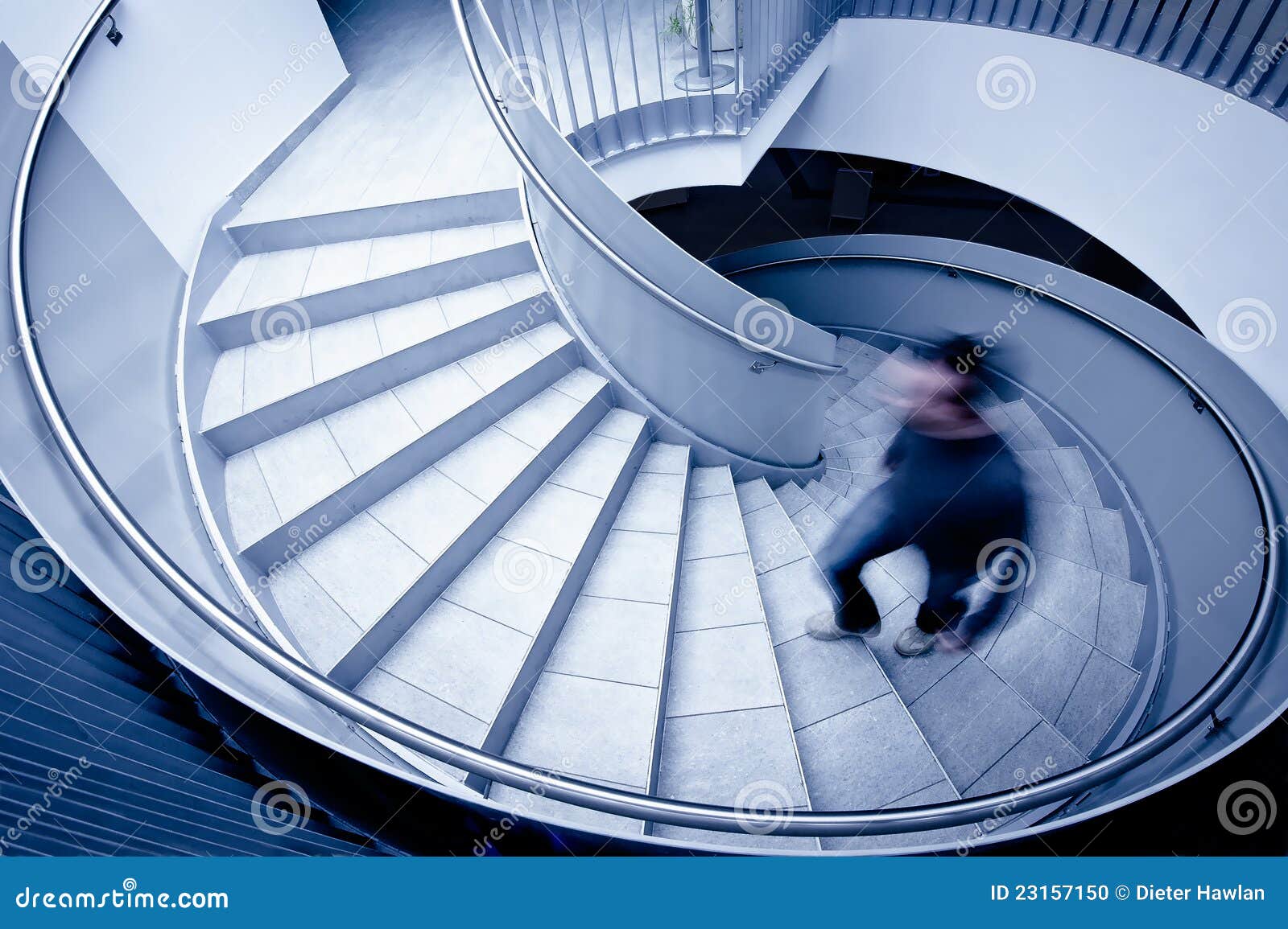 Man walking up Steps stock photo. Image of action, blur - 23157150