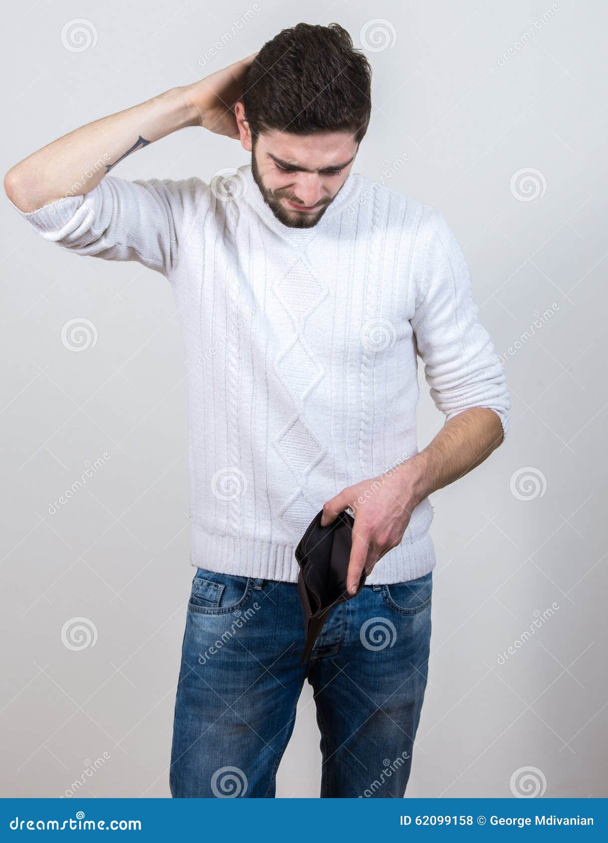 Man with wallet stock photo. Image of dollar, economy - 62099158