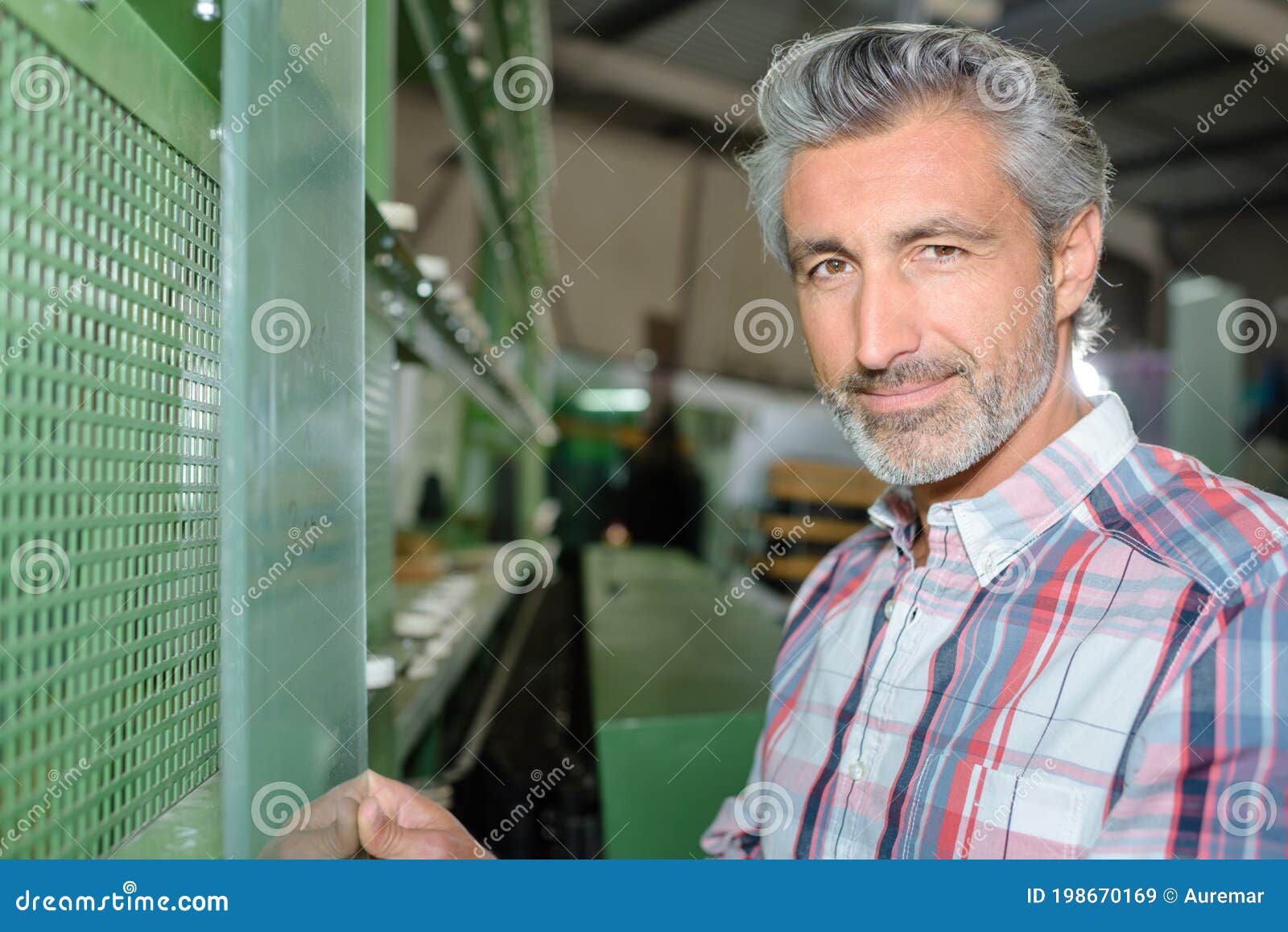 Man in warehouse stock image. Image of work, pose, manager - 198670169