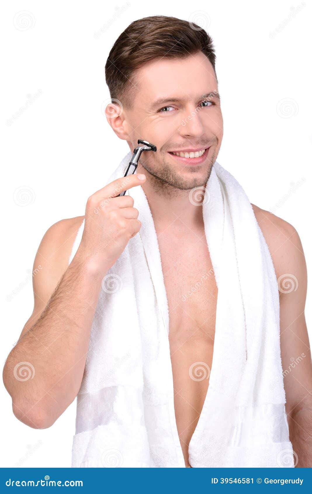 Man Washing stock image. Image of groom, good, fresh - 39546581