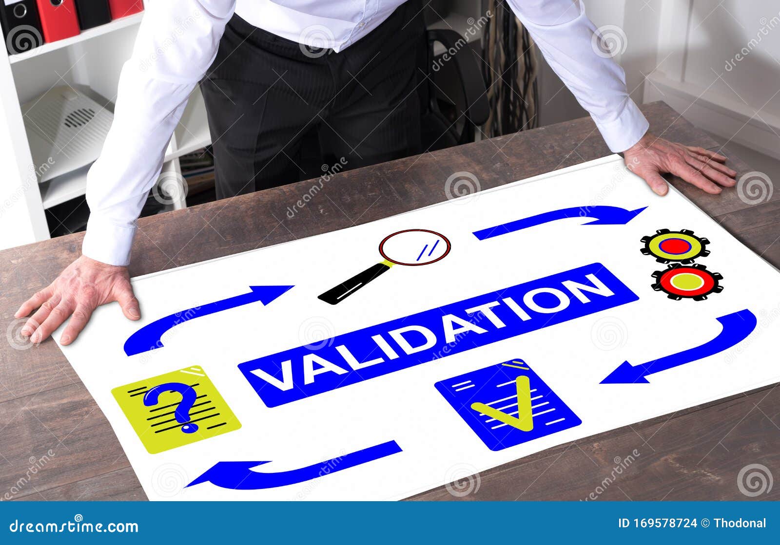 Validation Concept on a Desk Stock Photo - Image of mark, accept: 169578724