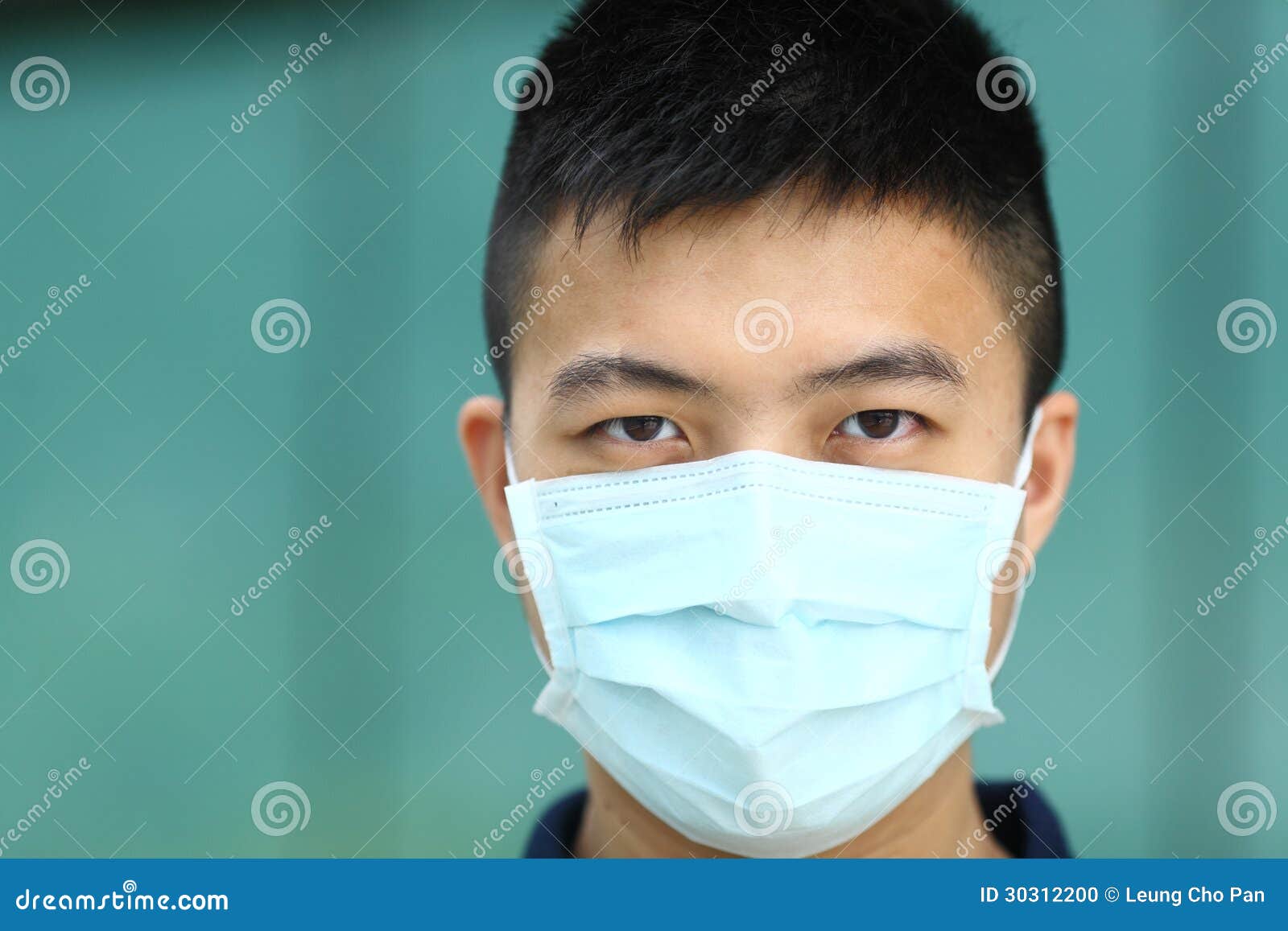Man wear face mask stock photo. Image of cold, city, chinese - 30312200