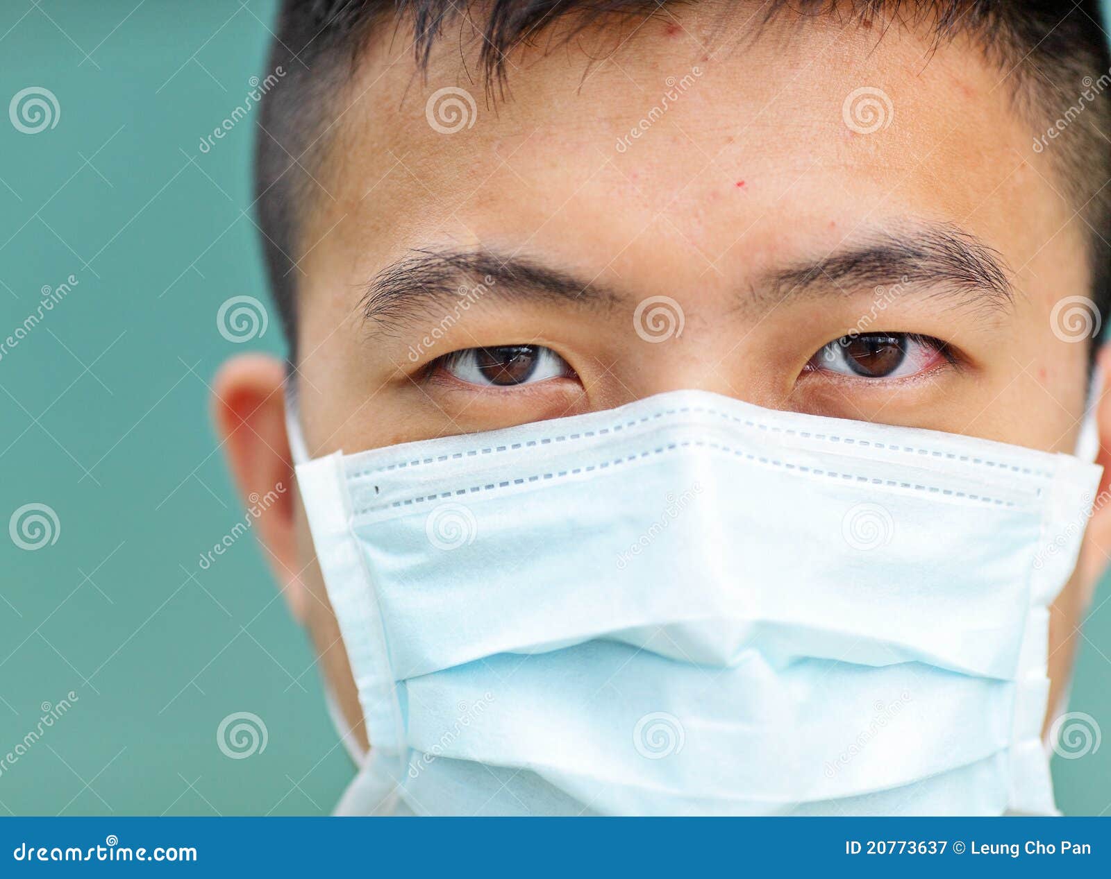 Man wear mask stock image. Image of hospital, medical - 20773637