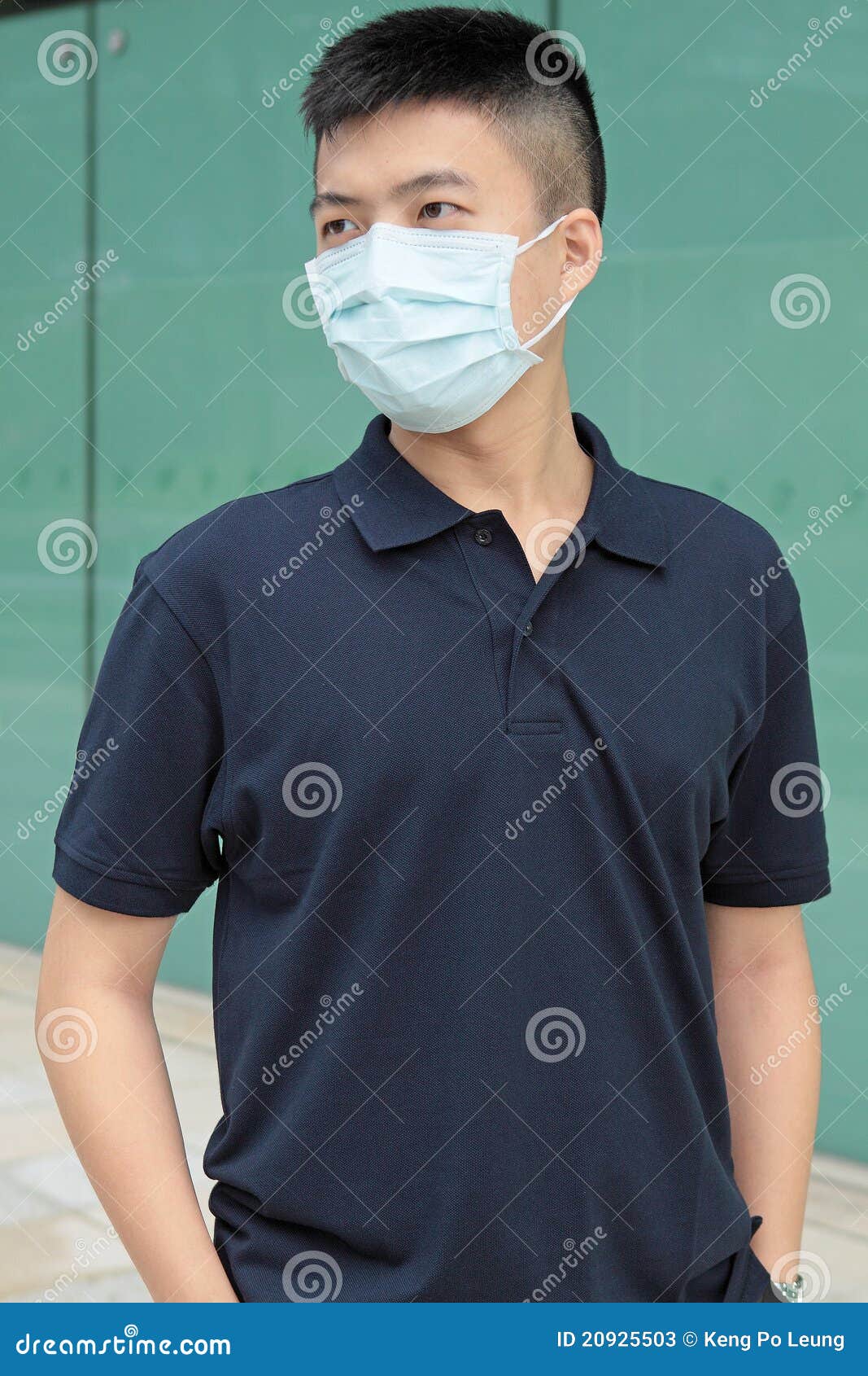 Man wear mask outdoor stock image. Image of park, city - 20925503