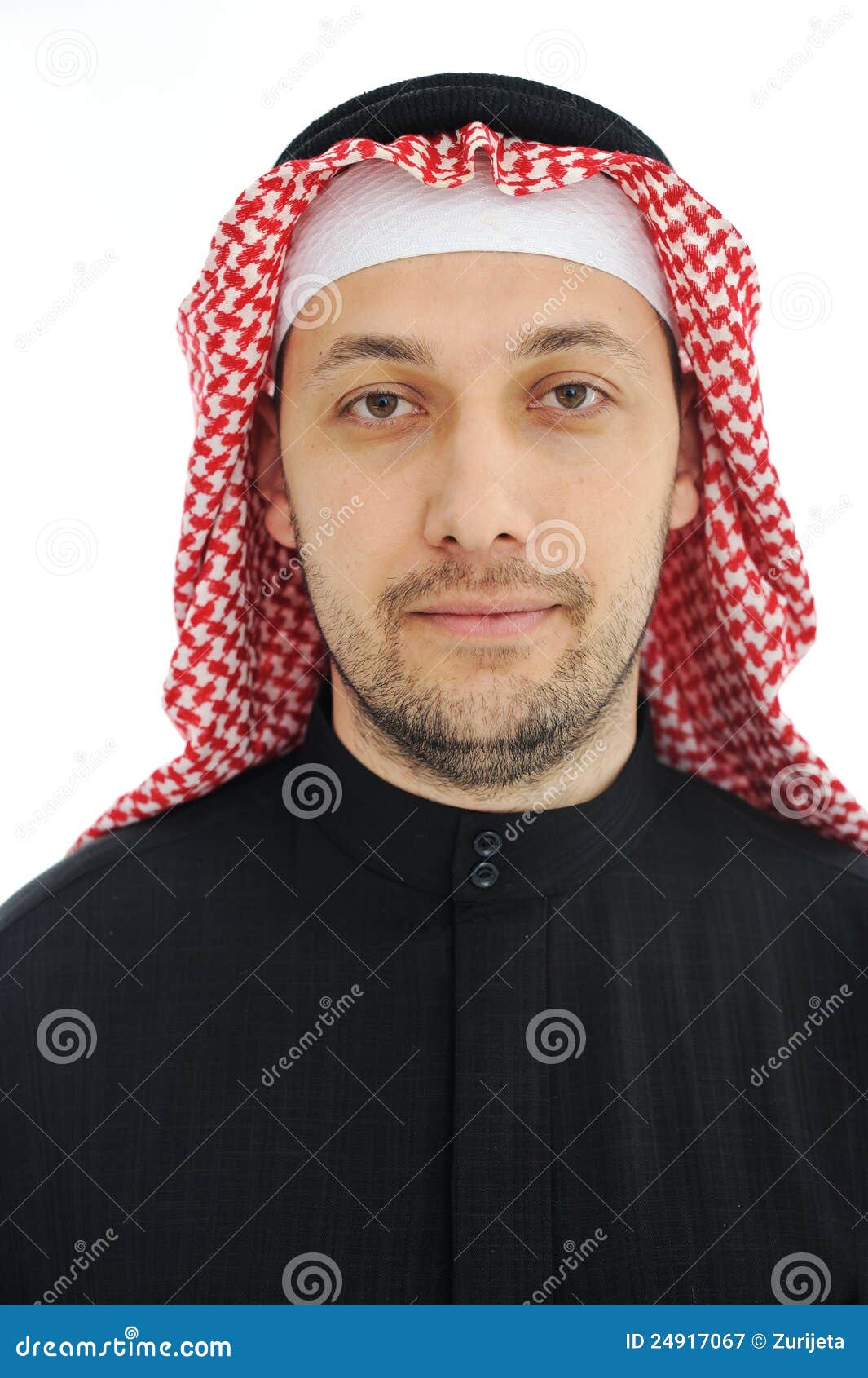 Man Wearing Arabic Middle Eastern Stock Image - Image of gesture ...