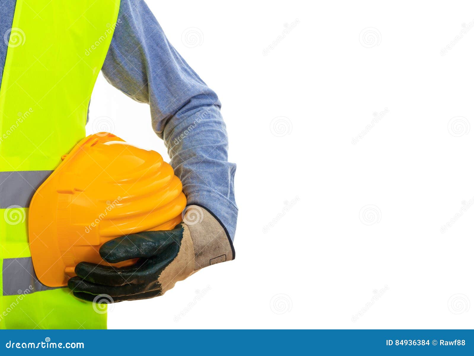 Man Wearing Safety Equipment Stock Photo - Image of build, helmet: 84936384