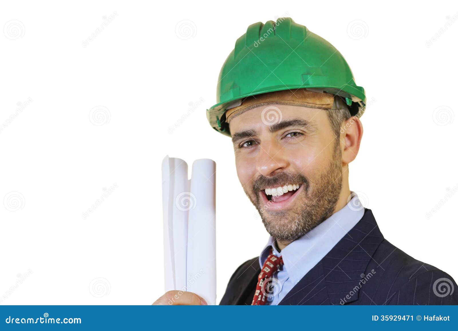 Man Wearing a Safety Helmet Holding Blueprints Stock Image - Image of ... Man Wearing a Safety Helmet Holding Blueprints Stock Image - Image of ...