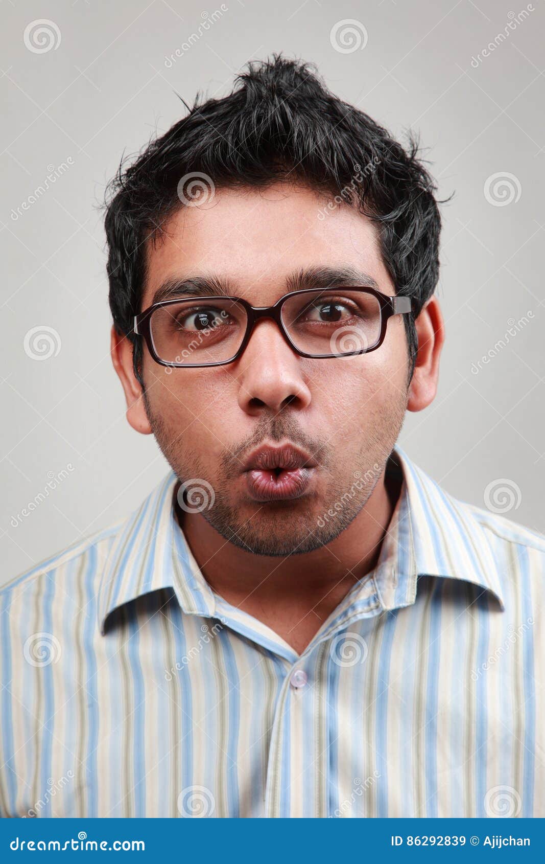 A man wearing spectacle stock image. Image of handsome - 86292839