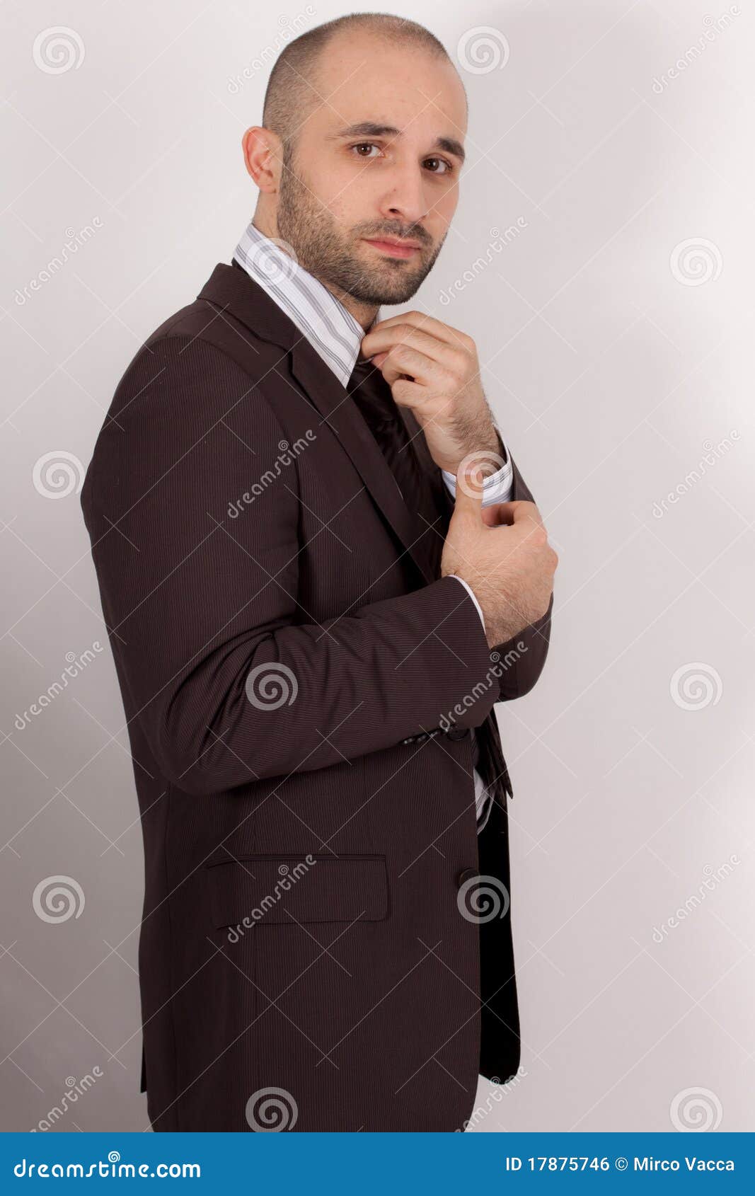 A man wearing a suit stock photo. Image of young, black - 17875746
