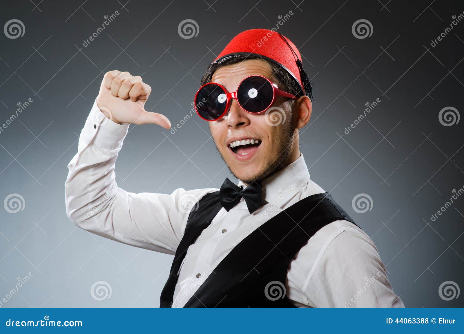 Man Wearing Traditional Turkish Hat Stock Photo - Image of national ...