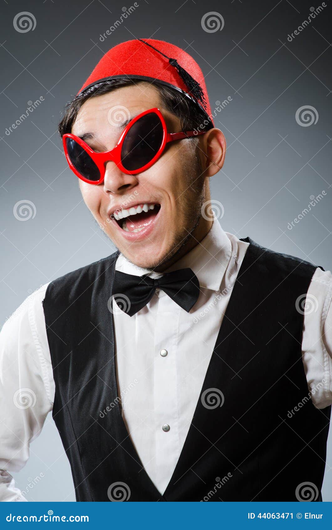 Man Wearing Traditional Turkish Hat Stock Image - Image of arabian ...