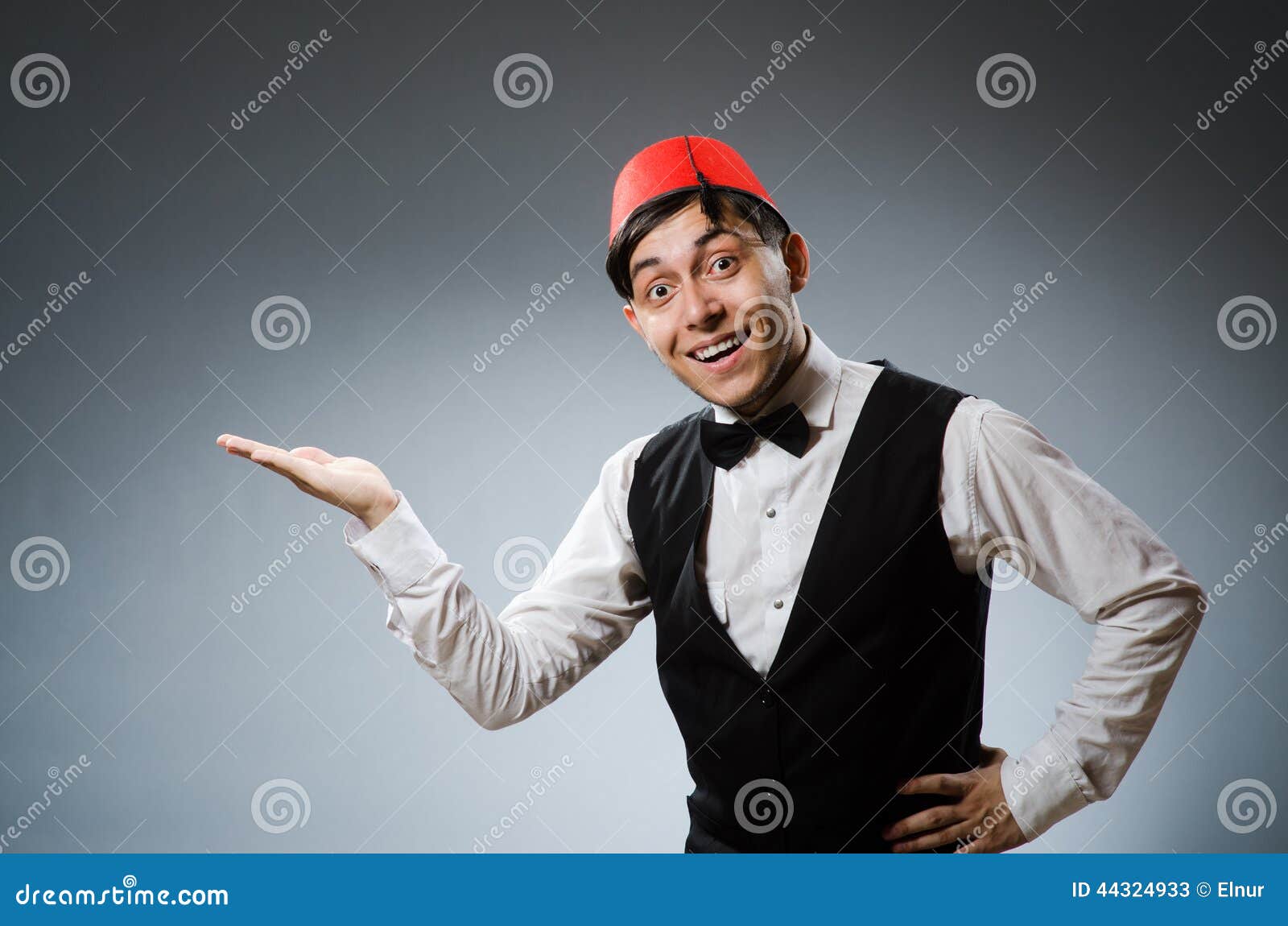 Man Wearing Traditional Turkish Stock Image - Image of expression ...