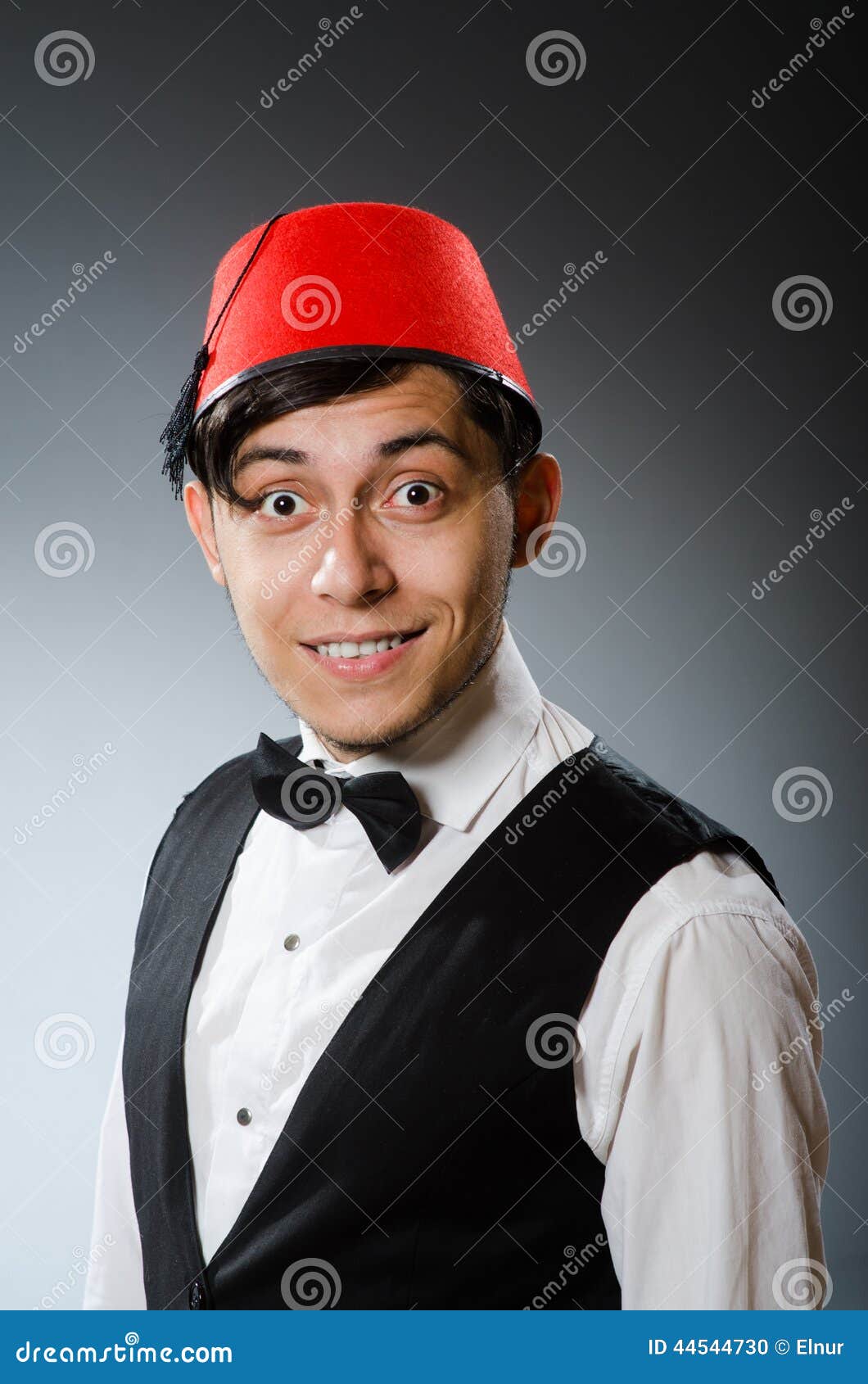 Man Wearing Traditional Turkish Hat Stock Photo - Image of ornate, arab ...