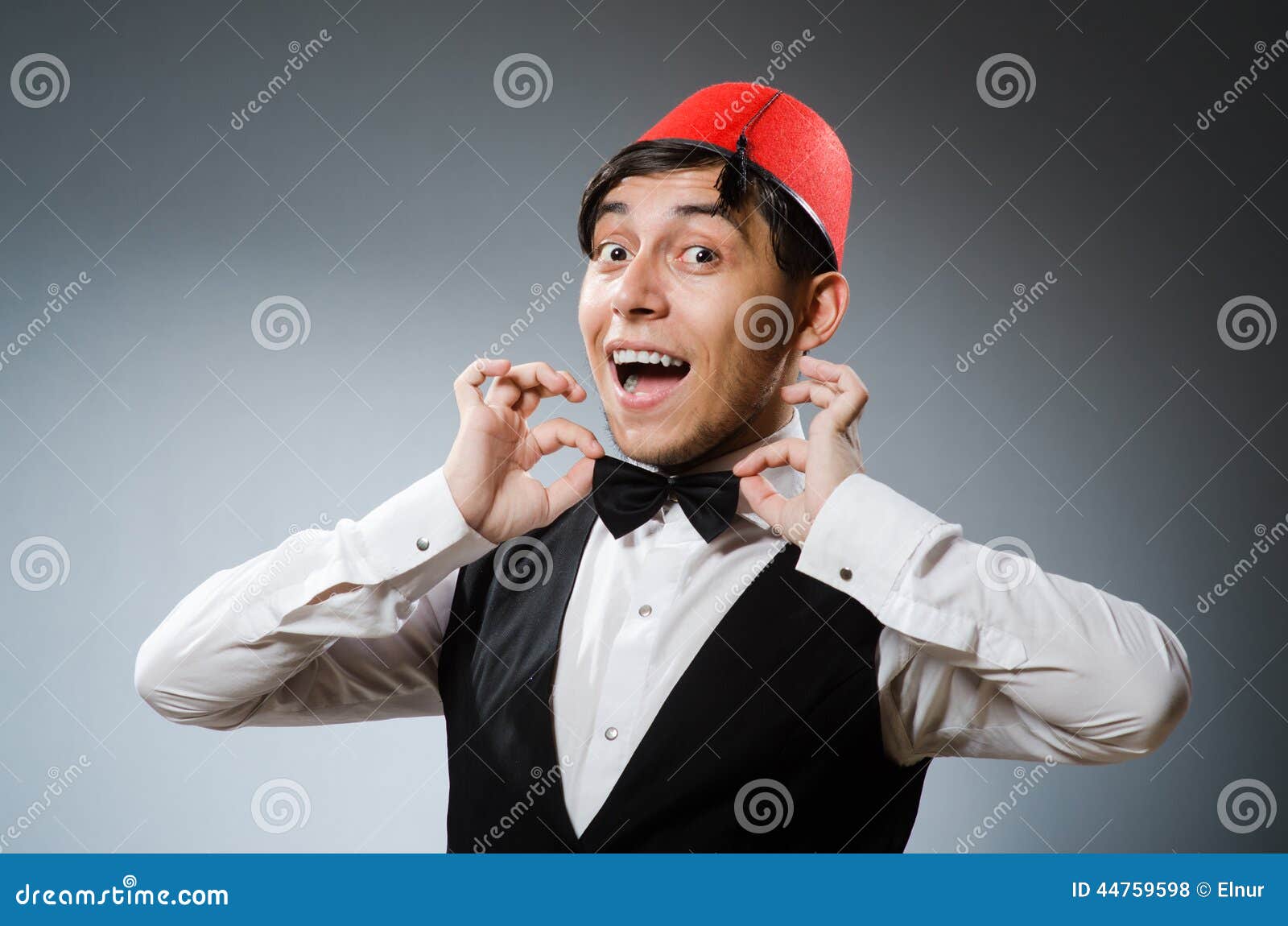 Man Wearing Traditional Turkish Stock Photo - Image of national, happy ...