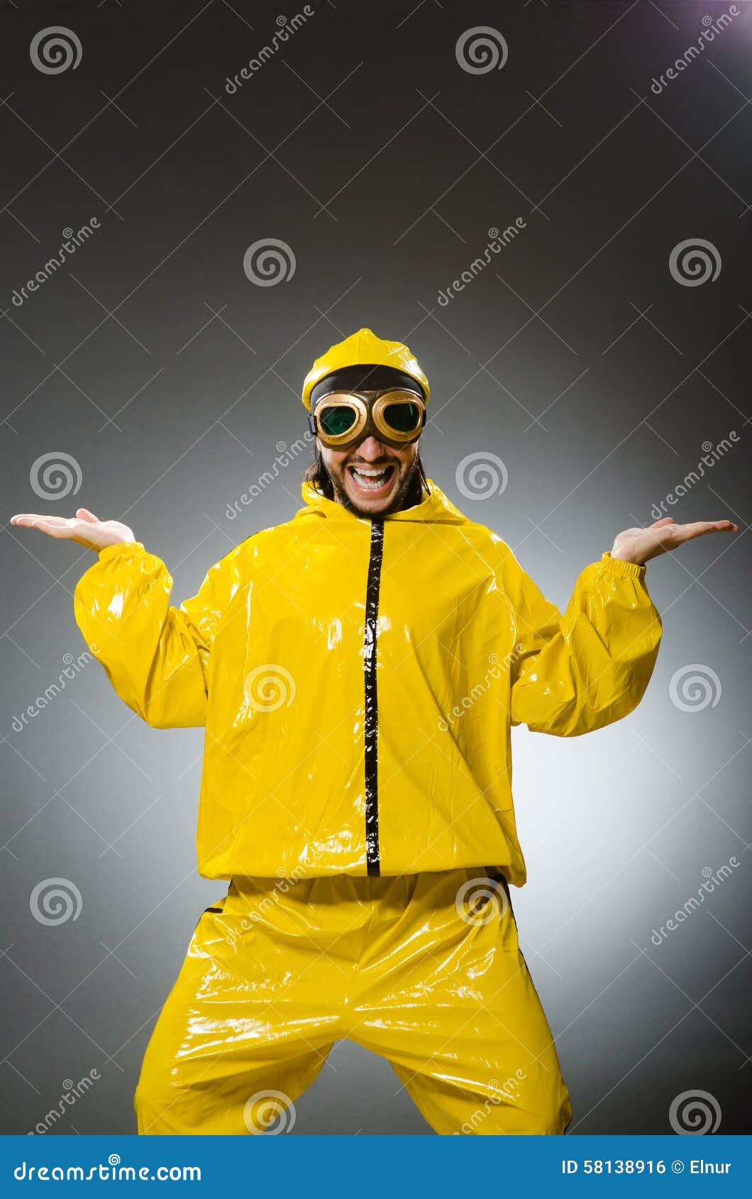 Man wearing yellow suit stock photo. Image of portrait - 58138916