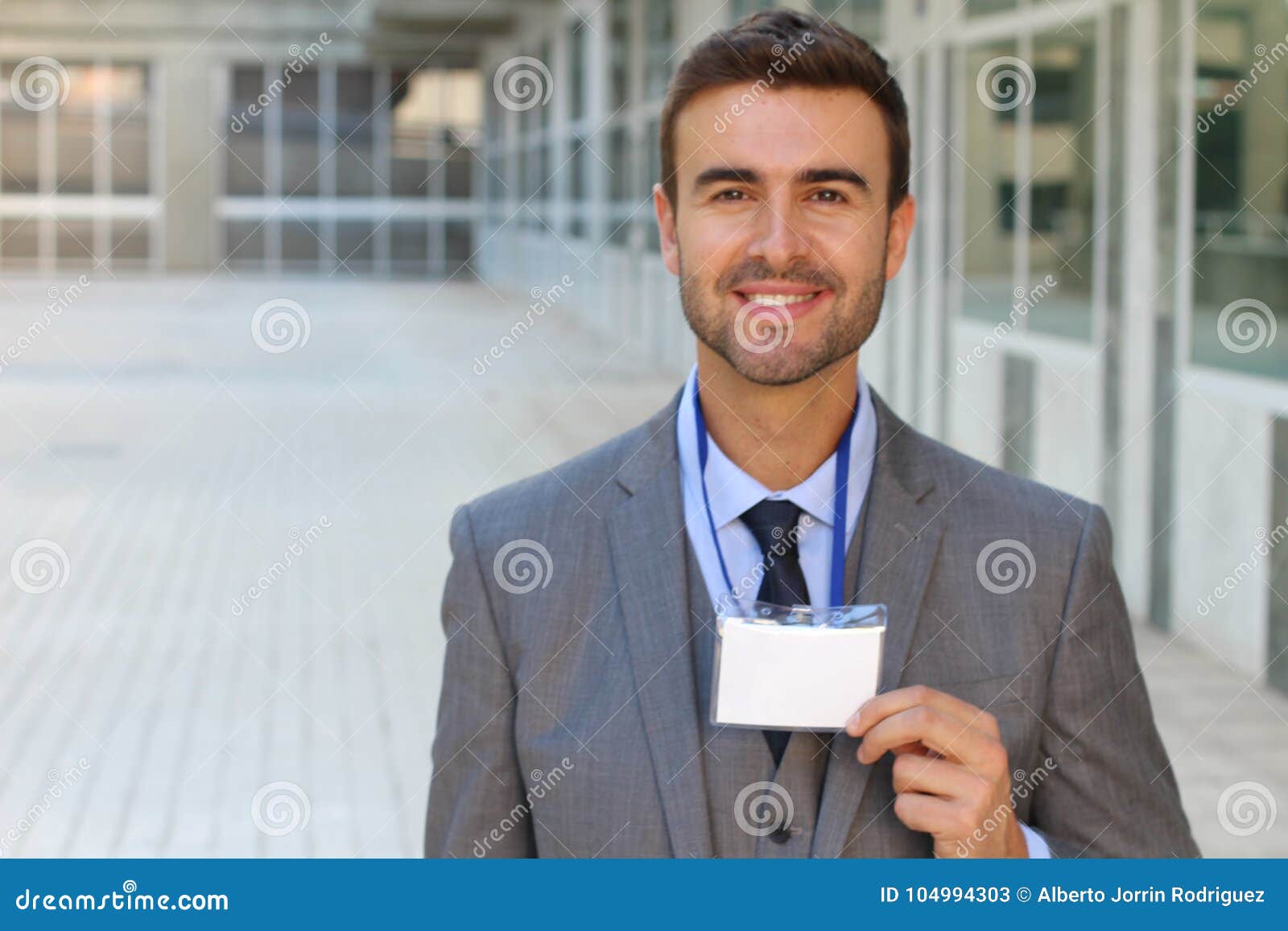 Man with a Welcoming Gesture Stock Image - Image of hostess, background ...