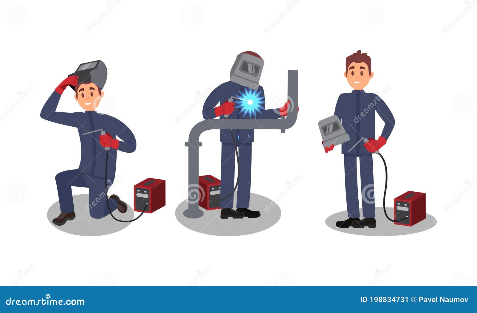 Profession And Occupation Metal Welding Equipment Gas Cutting Flat