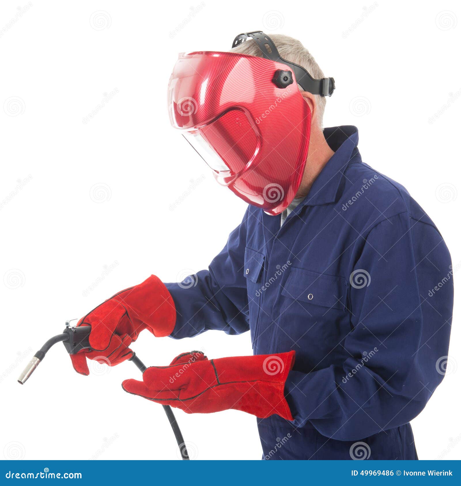 Man with welding mask stock photo. Image of protection - 49969486