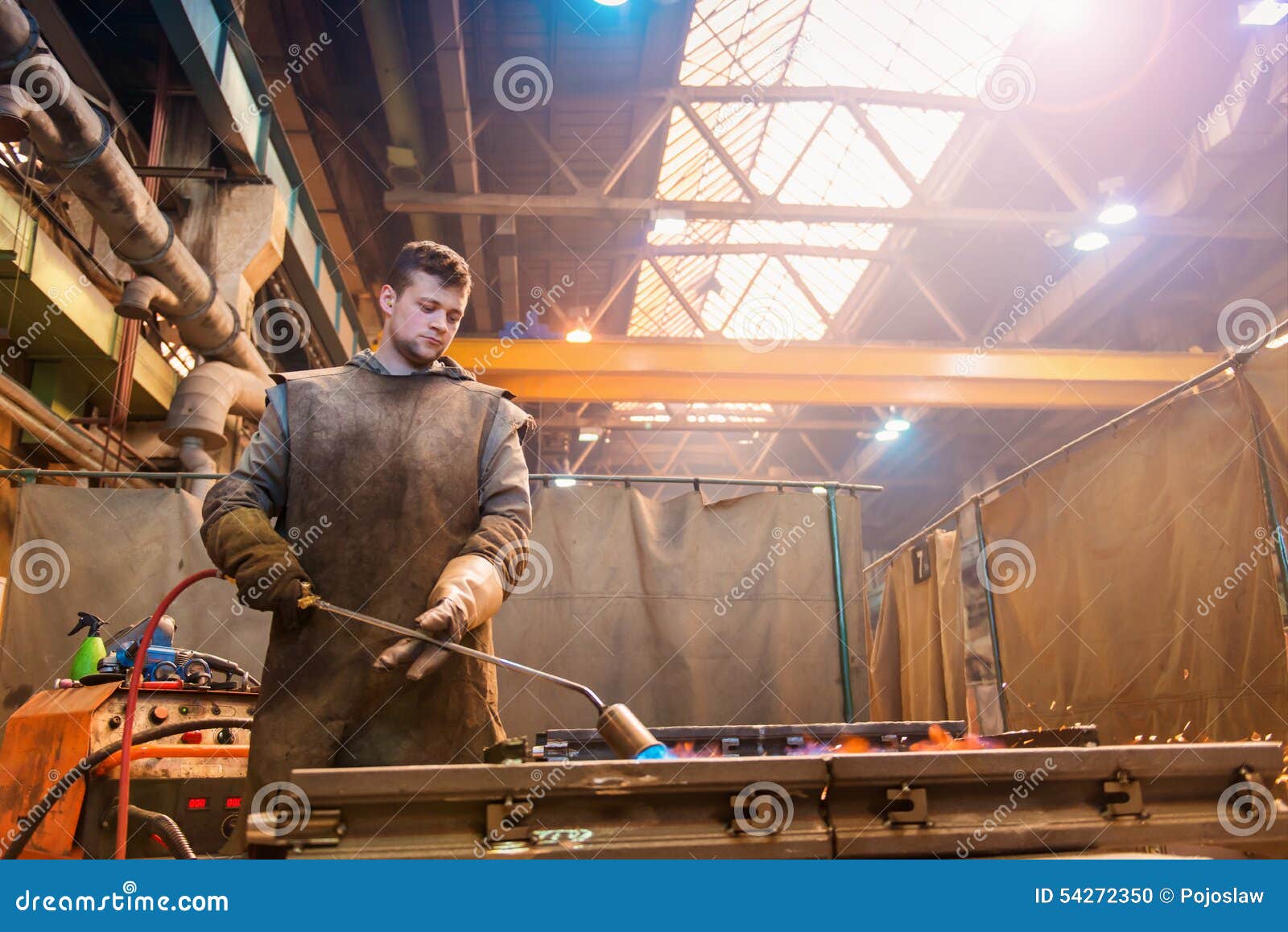 Man welding stock photo. Image of manufacturing, glass - 54272350