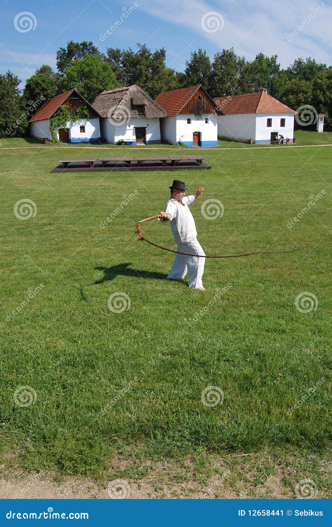 Man with whip stock image. Image of country, hair, inequality - 12658441