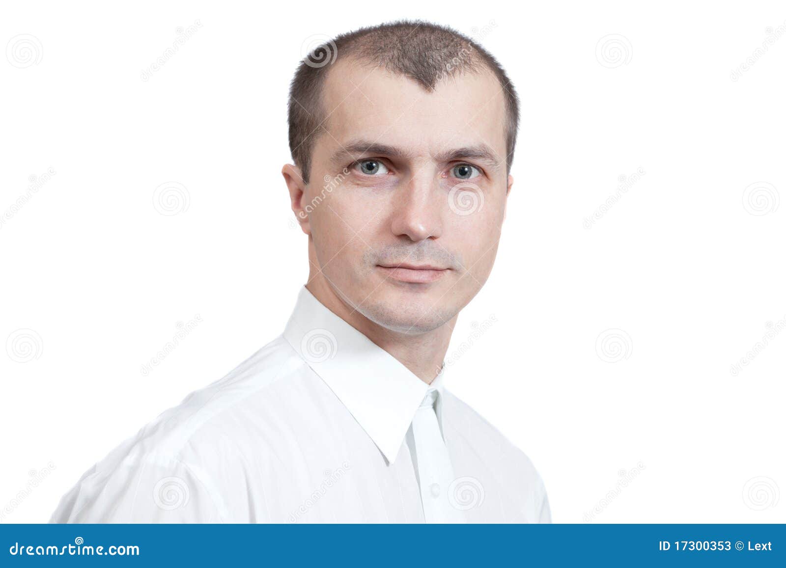 The Man on a White Background Stock Image - Image of handsome ...