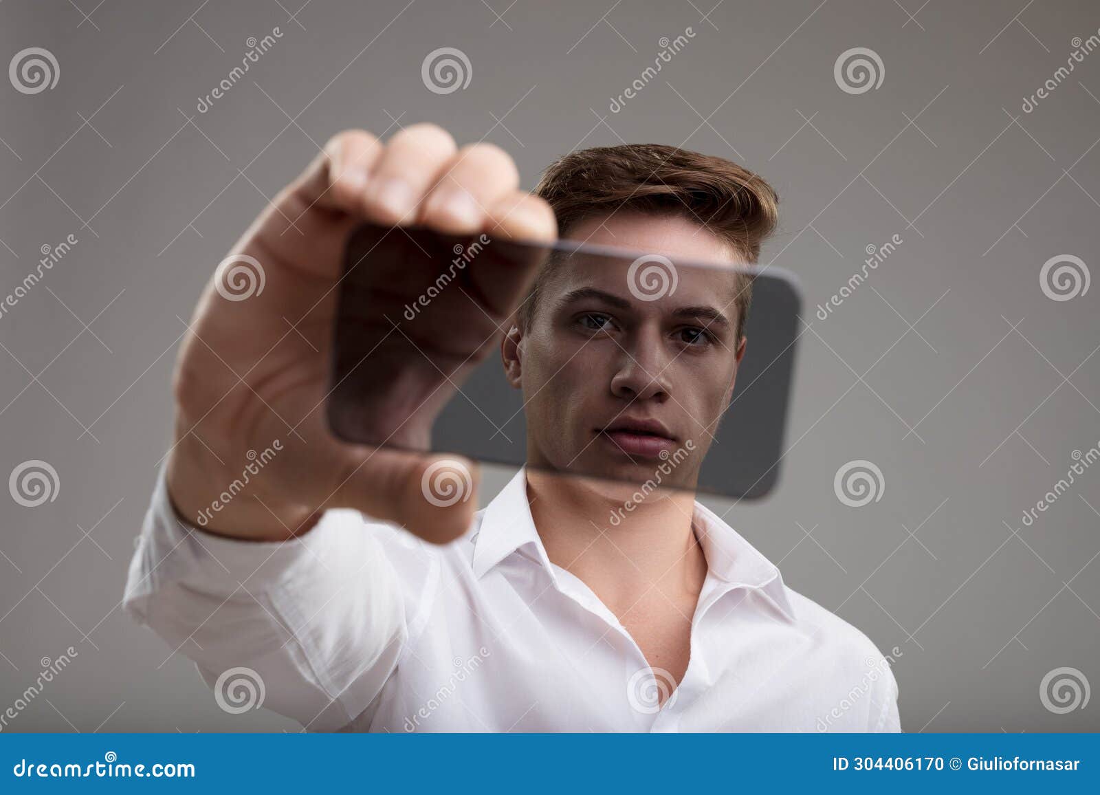 Visionary Youth Presents Transparent Tech, Forward-thinking Stock Photo ... Visionary Youth Presents Transparent Tech, Forward-thinking Stock Photo ...