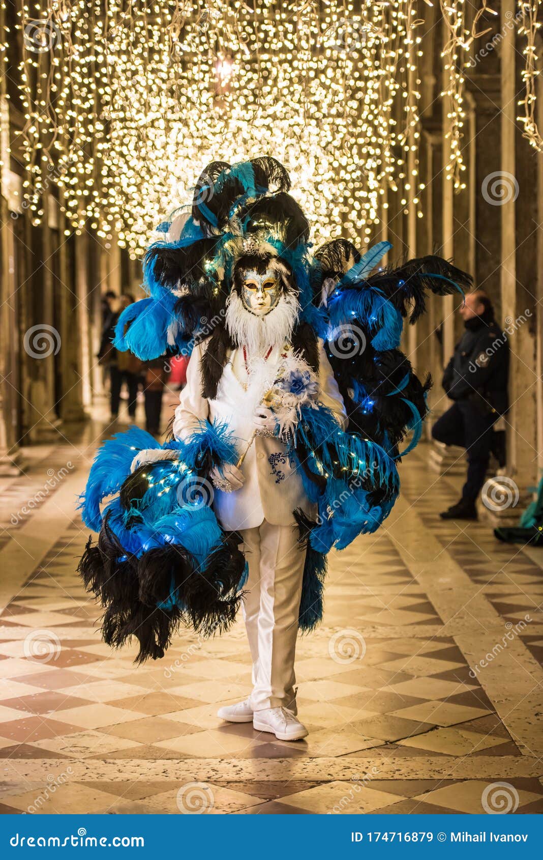 The Carnival Of Venice Italy In 2020 Peacock Costume Editorial Stock