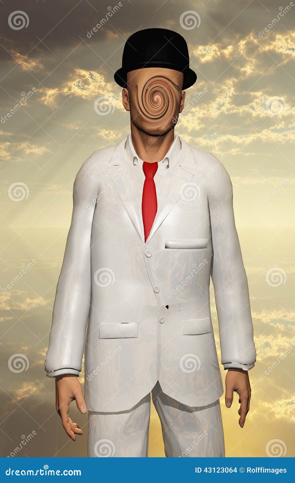 Ant Bug In Suit: Surrealist Portraiture Engraving Royalty-Free Cartoon ...