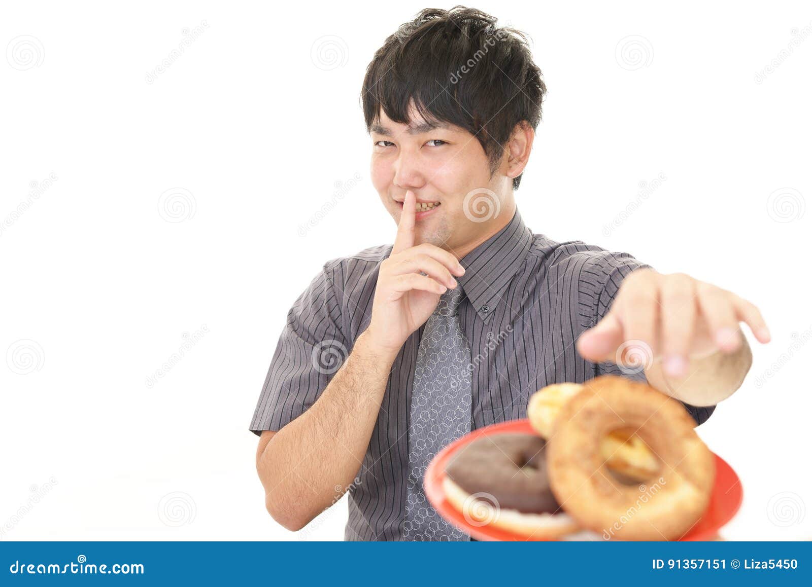 The man who eats sweet stock image. Image of beautiful - 91357151