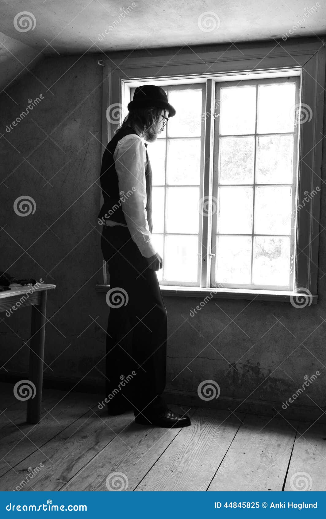 Man by the window stock image. Image of elegant, handsome - 44845825