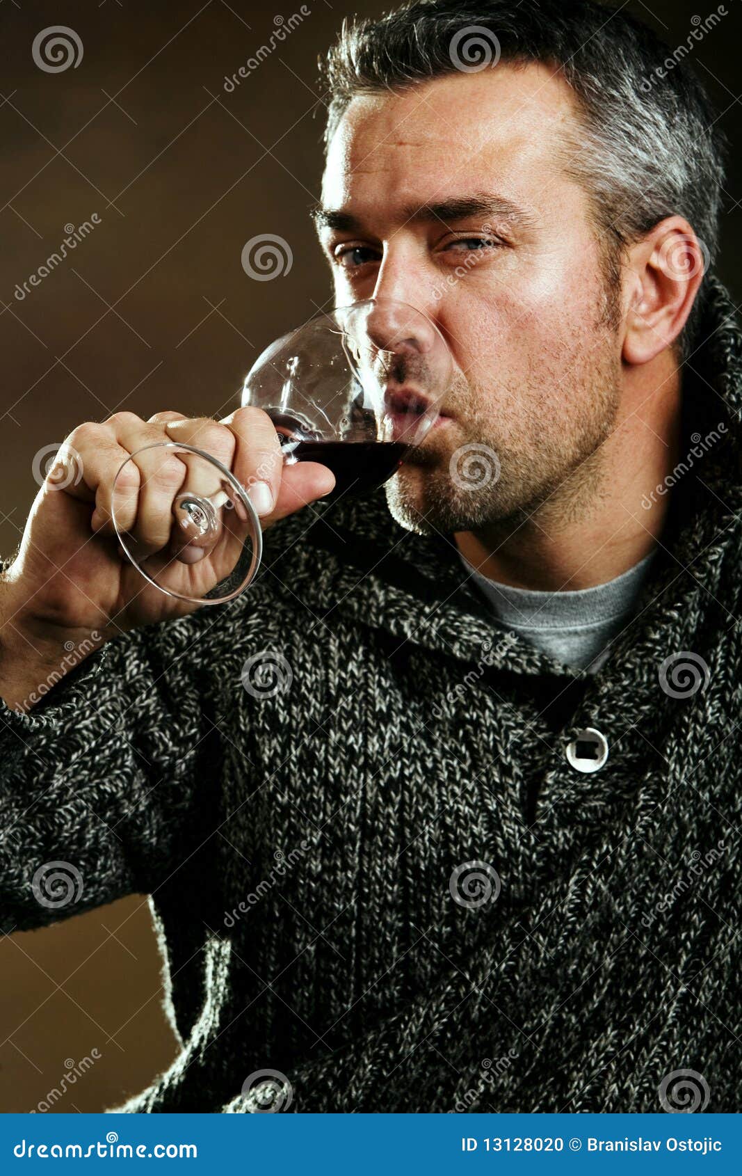 Man and wine stock photo. Image of glass, person, portrait - 13128020