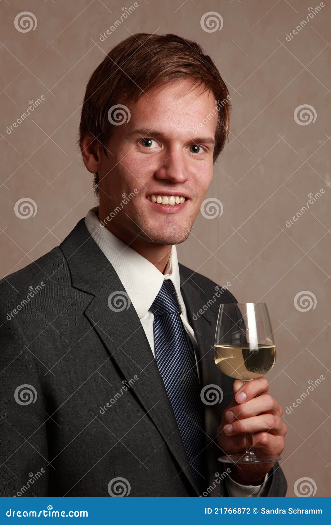 Man with wine glass stock photo. Image of person, corporate - 21766872