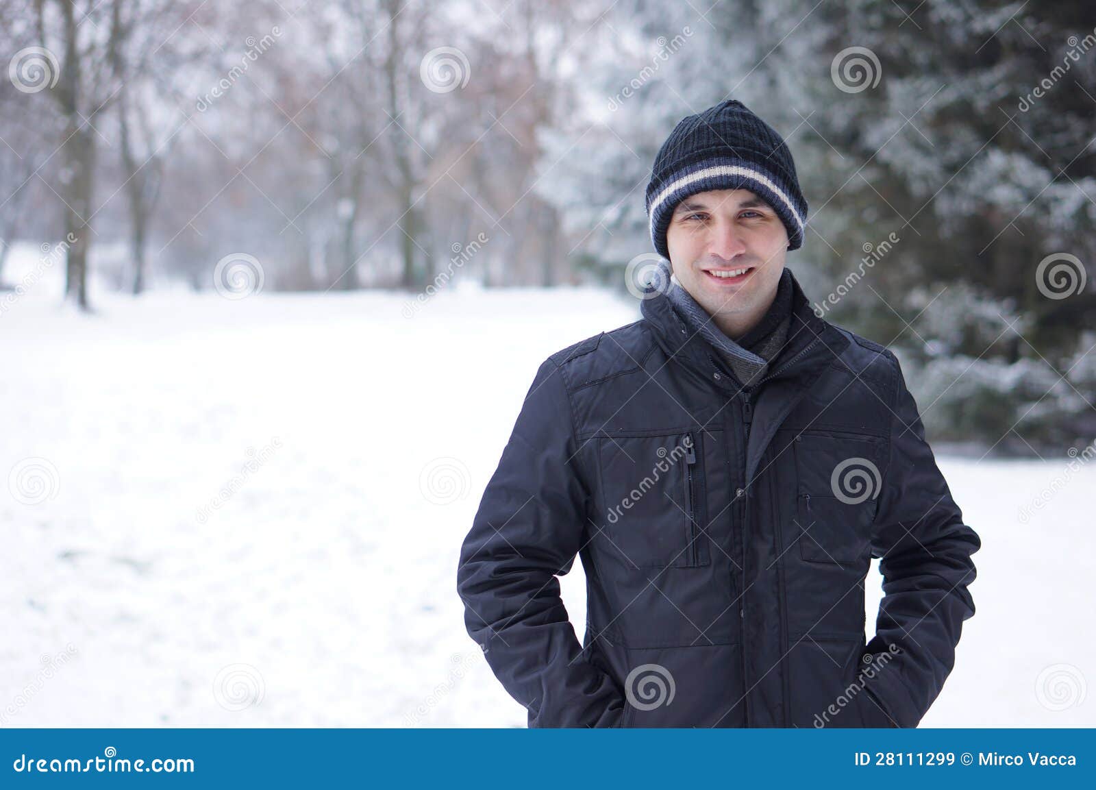 Man with winter clothes stock image. Image of clothing - 28111299